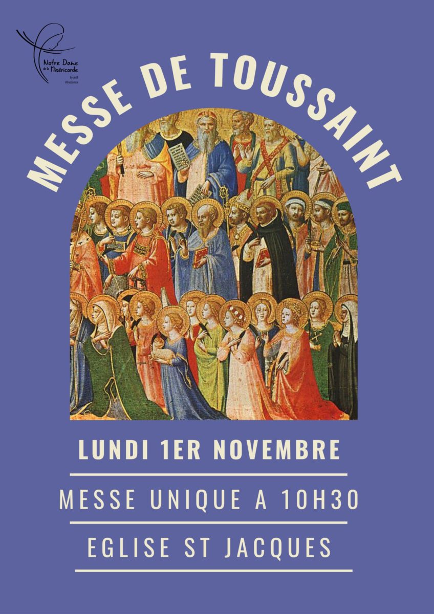 Messe de Toussaint – Paroisse Notre-Dame de la Miséricorde